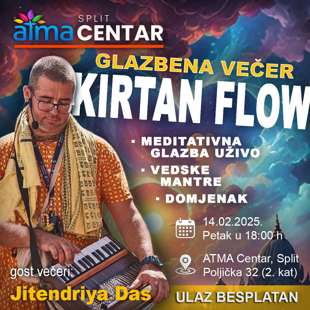 ZAVRŠENO - Dan ljubavi i Kirtan Flow – Dođite na večer duhovne glazbe u ...