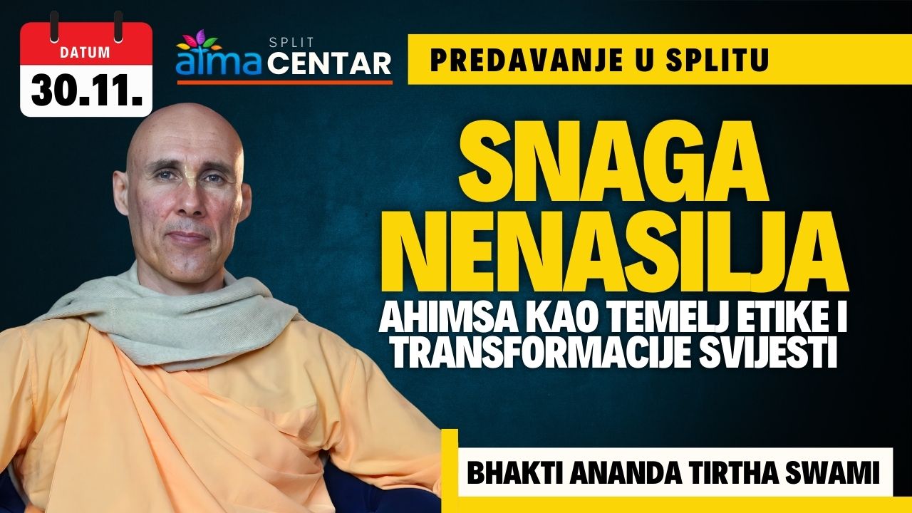 30.11. Predavanje u Atma centru Split - Bhakti Ananda Tirtha Swami ...