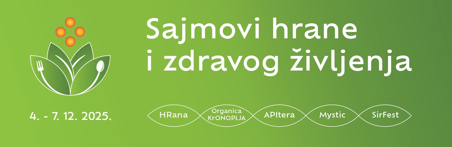 4.-7.12. Sajmovi hrane i zdravog življenja na Zagrebačkom velesajmu