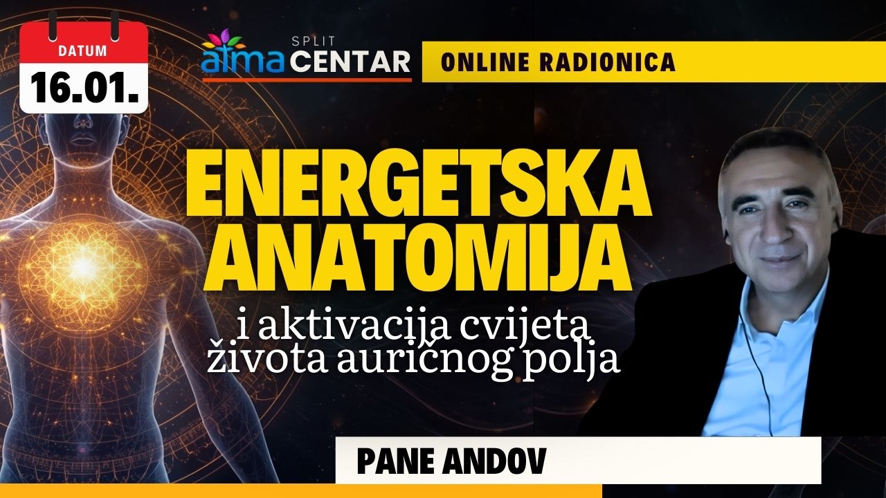 16.1. Atma online radionica – Pane Andov: “Aktivacija cvijeta života ...